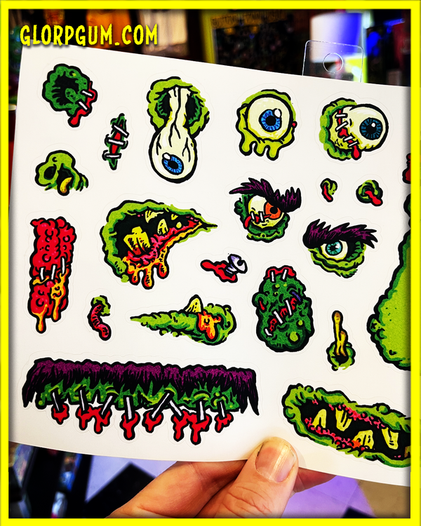 Build a GLORP sticker sheet! - Glorp Gum
