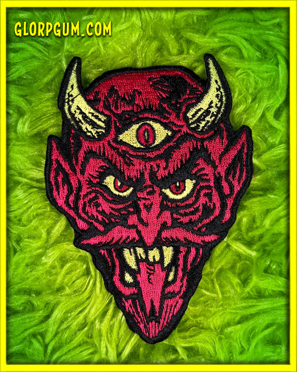 3-eyed Devil Patch - Glorp Gum