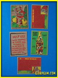 Santa Strikes! Holiday Trading Card Sets - Glorp Gum